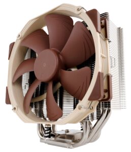 noctua nh-u14s, premium cpu cooler with nf-a15 140mm fan (brown) for desktop