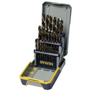 29 piece drill bit set cobalt case m42