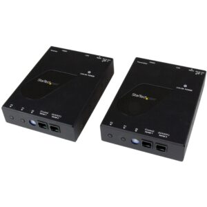 startech.com hdmi video over ip gigabit ethernet extender kit - 1080p hdmi extender over cat6 lan ethernet - up to 330 feet (100 meters) - replaced by st12mhdlnhk (st12mhdlan)