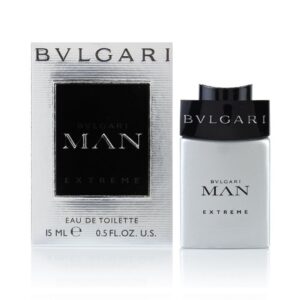 bvlgari extreme man eau de toilette travel spray, 0.5 fluid ounce