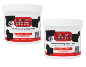 udderly smooth body cream skin moisturizer, 10 ounce (pack of 2)