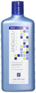 andalou naturals argan stem cell age defying shampoo, 11.5 ounce