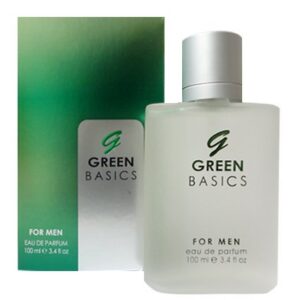 green basics 3.4oz. edp men spray by sandora