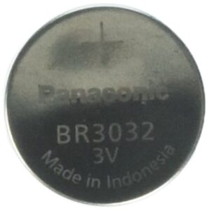 panasonic battery, lithium button cell br3032- br 3032 (3 pieces)