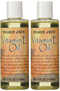 pack of 2 trader joe's vitamin oil e 4oz each