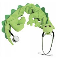 1204713 pt# 100091 cover pediapals dinosaur designfor standard size stethoscope ea made by pedia pals llc