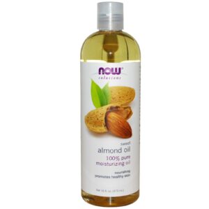 now foods almond oil, 16 fl oz (pack of 2)