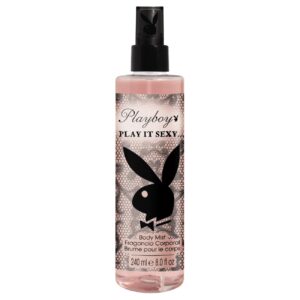 playboy female play it sexy body mist, 8 fluid ounce