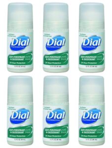 dial crystal breeze anti-perspirant deodorant roll-on - 1.5 oz - case/6