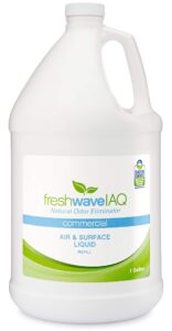 fresh wave iaq commercial odor eliminating air & surface liquid, 1 gallon | safer odor relief | natural plant-based odor eliminator | odor absorber for home or commercial areas