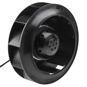 ebm-papst ac centrifugal fan, 220mm x 71mm, 230vac - r2e220-aa40-b8