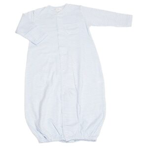 kissy kissy - simple stripes converter gown - blue-sm