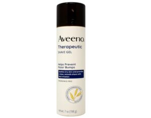 aveeno therapeutic shave gel 7 oz (pack of 2)