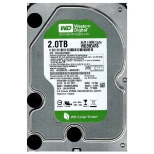 wd20ears western digital hdd 2tb sata3.0 caviar green desktop storage