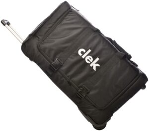 clek weelee travel bag, black