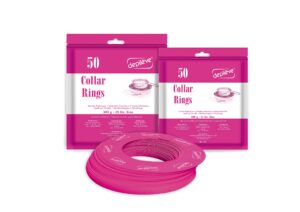 depileve wax warmer collars - wax pot collars - 14 oz. - pack of 50