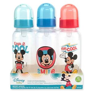 disney mickey mouse bottle set, 3-pack