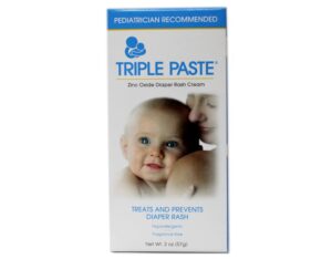 triple paste medicated ointment for diaper rash, hypoallergenic - 2 oz (pack of 1)