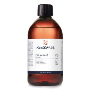 naissance natural vitamin e oil 16 fl oz - pure, natural, vegan, cruelty free, hexane free, non gmo - ideal for aromatherapy, skincare, haircare, nailcare and diy beauty recipes