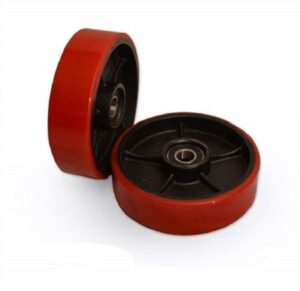 rear pallet truck replacement wheels - pair, 7in. dia.