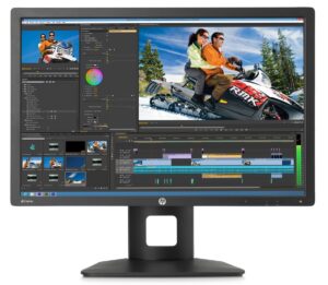 hp z24i 24 inch widescreen 1920x1200 ips led-backlit lcd monitor (d7p53a4) with usb hub monitor black