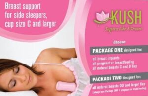 kush pink breast supports