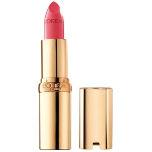 l'oreal paris makeup colour riche original creamy, hydrating satin lipstick, 251 wisteria rose, 1 count