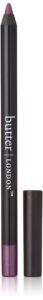 butter london wink eye pencil, buttery soft formula, bold matte finish, union jack black