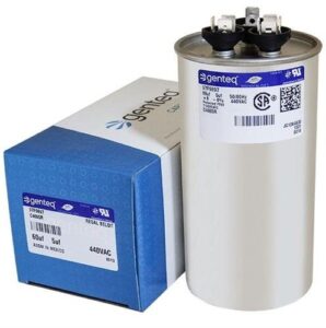 cap050600440rts - 60 + 5 uf mfd 440 volt vac - goodman round dual run capacitor upgrade