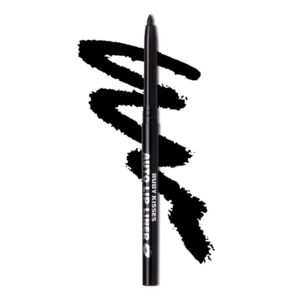 ruby kisses auto lip liner pencil, long lasting, smooth application mechanical lip liner pencil (black)