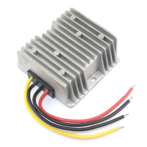 drok® 20a 100w high current dc buck converter 10-35v 12v/24v to 5v car led/solar energy regulated power supply