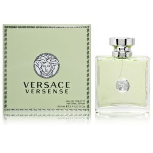 versace versense for women eau de toilette spray, 3.4 ounce