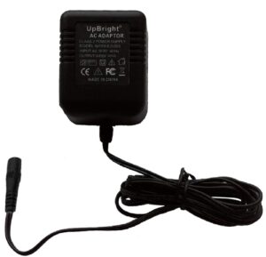 upbright 24v ac adapter compatible with tdc power da-16-24 da-1624 da16-24 da1624 da-20-24 da-2024 da20-24 da2024 tdcpower products 24vac 0.67a 16va 0.83a 20va class 2 transformer power supply (barrel