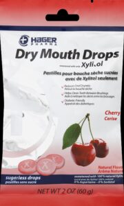 miradent dry mouth drops cherry 2 oz