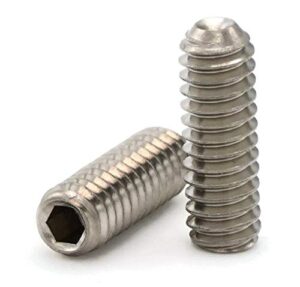 socket set screw cup point 18-8 stainless steel - #6-40 x 3/16" qty-250