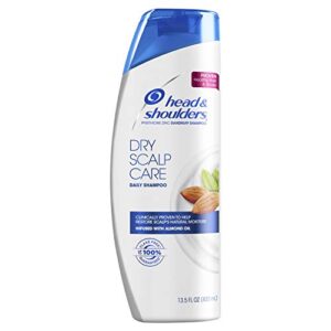 head & shoulders dry scalp care daily-use anti-dandruff paraben free shampoo, 13.5 fl oz