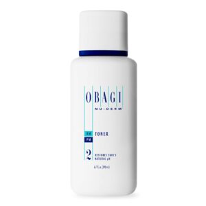 obagi nu-derm toner – alcohol-free, balancing nondrying toner with witch hazel & aloe vera, safe for sensitive skin – 6.7 oz