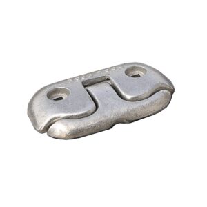 dock edge 2606p-f flip up dock cleat 6 - polished