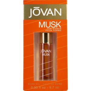 jovan musk by jovan perfume oil .33 oz (package of 2)