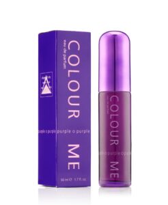 colour me purple by milton-lloyd - perfume for women - chypre fruity scent - bergamot and watermelon notes - blended with rose, patchouli, and jasmine - for elegant ladies - 1.7 oz edp spray