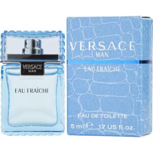 versace man eau fraiche by gianni versace edt .17 oz mini (package of 2)