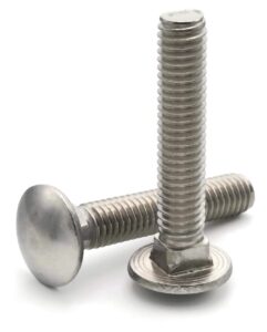 carriage bolt 18-8 stainless steel 1/4"-20 x 6 qty-25