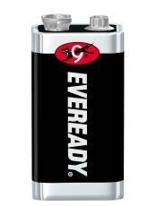 eveready battery 1222 9v heavy-duty battery (12 pack)