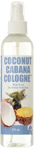 envirogroom, coconut cabana cologne, 8 oz