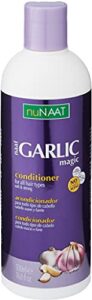 nunaat naat garlic magic conditioner, 16.8 ounce