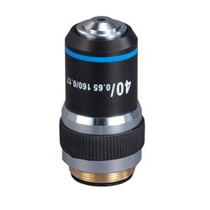 omax 40x (spring) achromatic objective lens for compound microscopes