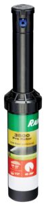 rain bird cp3504pc pro rotor with rain curtain nozzle set, 40° - 360° pattern, 15' - 35' spray distance