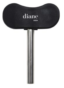 diane pro grip color key – hair dye tube squeezer for salon –– black – d834