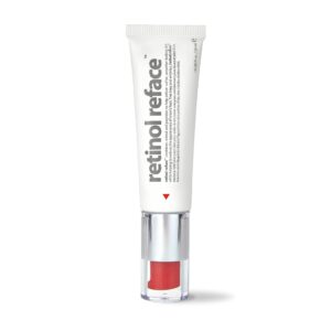 indeed labs retinol reface, retinol wrinkle repair cream - softer, smoother, younger skin - contains vitamin a and bakuchiol - 1.0 fl oz