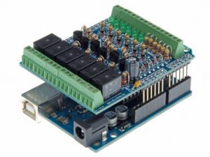 velleman vma05 i/o shield for arduino, 1 grade to 12 grade, 2.75" l x 2.16" w x 1.18" h